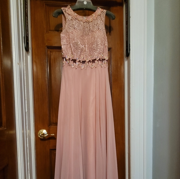 CINDY COLLECTION | Dresses | Cindy Collection Long Gown Worn X | Poshmark